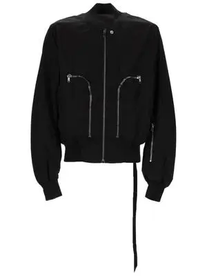 Rick Owens Giacca Bomber Bauhaus Flight - Black
