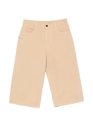 LEMAIRE Cotton Bermuda Shorts - Multicolor