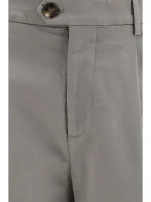 Brunello Cucinelli Cotton Blend Chino Pants