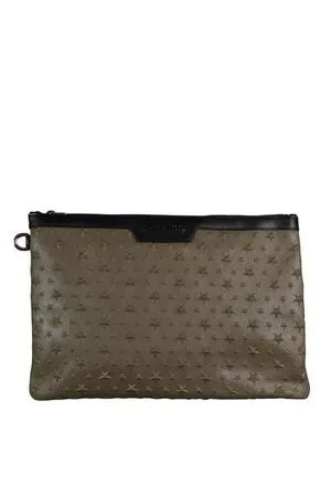 JIMMY CHOO Derek Clutch Bag - Brown