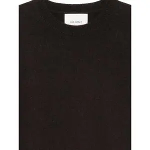 LISA YANG Cashmere Crew Neck Pullover - Brown