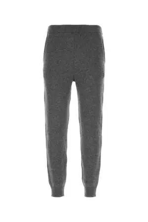Prada Dark Grey Cashmere Joggers - Gray