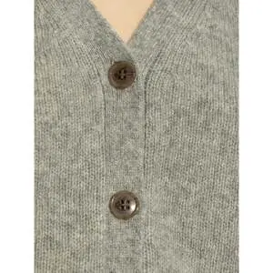 LISA YANG Grey Knitwear Cardigans