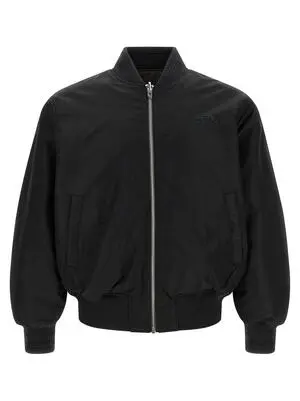 DIESEL® W-type-d1' Reversible Bomber Jacket - Black