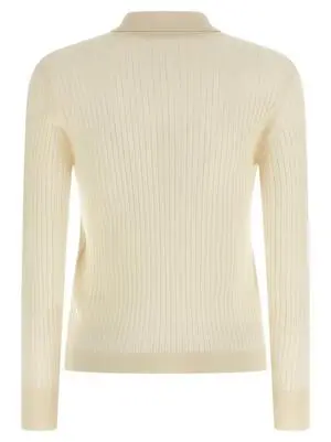 Max Mara Mxpgitano' Polo Shirt - White