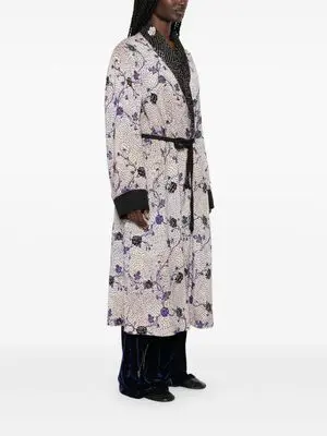 FORTE_FORTE Cherry Blossom Long Coat