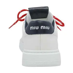 Miu Miu Leather Sneakers