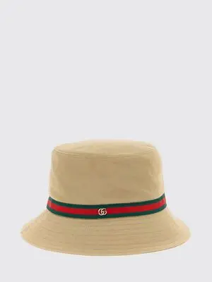 Gucci Cotton Twill Hat - Brown