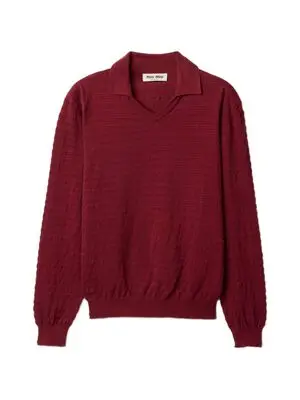 Miu Miu Cotton Polo Shirt - Multicolor