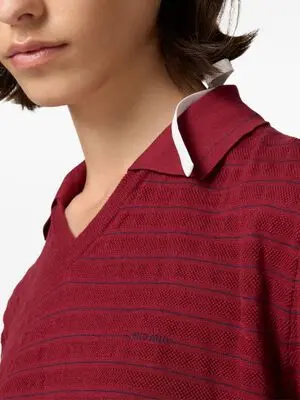 Miu Miu Cotton Polo Shirt - Multicolor