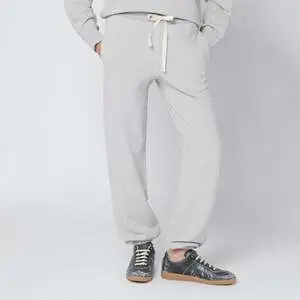 JIL SANDER Light Grey Jogging Trousers - Green