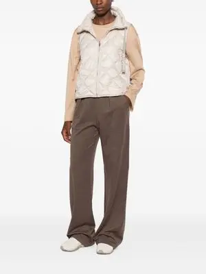 Max Mara Quilted Down Vest - Multicolor