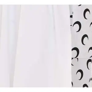 MARINE SERRE Athleisure Mini Skort With Moon Inserts
