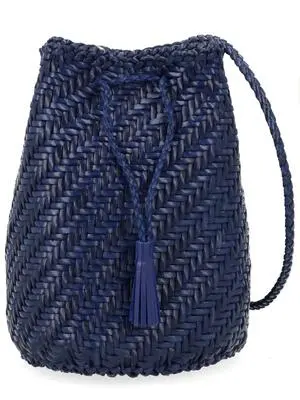 Dragon Diffusion Borsa Pompom Double Jump Tan - Blue