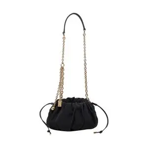 Chloé Plisse' Clutch Bag - Black