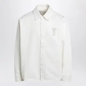 AMI Paris Cream De Coeur Shirt - White
