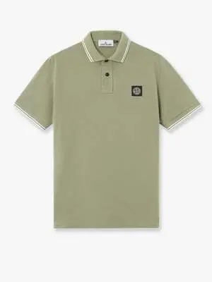Stone Island Stretch Organic Cotton Polo Shirt - Multicolor