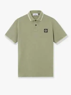 Stone Island Stretch Organic Cotton Polo Shirt - Multicolor