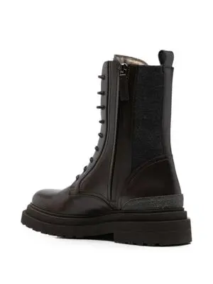 Brunello Cucinelli Leather Boots