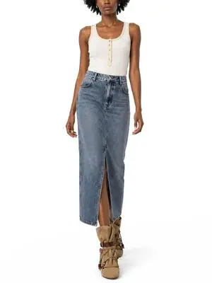 Isabel Marant Étoile Gonna Faharia Skirt - Blue