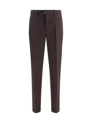 Brunello Cucinelli Cotton Pants - Brown
