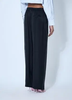 Alexander Wang Pleated Pants - Black
