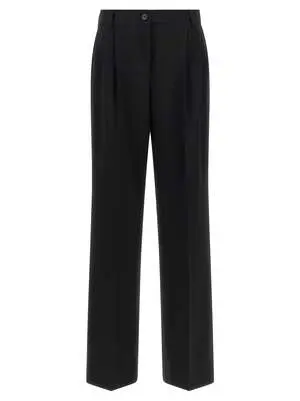 Dolce & Gabbana Double Pinch Pants - Black