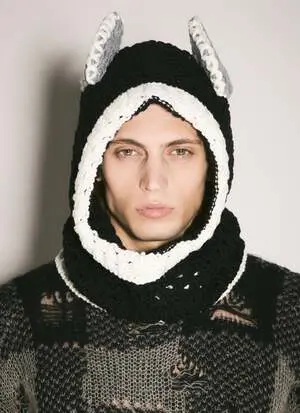 Marni Donkey Puppet Balaclava - Black