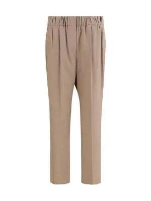Brunello Cucinelli Cotton Pants - Cream