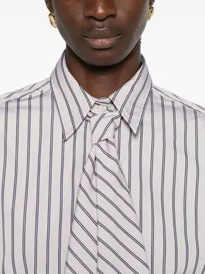Brunello Cucinelli Striped Cotton Shirt