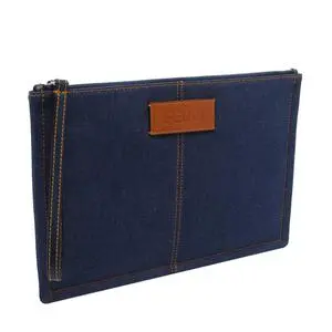 Fendi Medium Flat Pouch - Blue