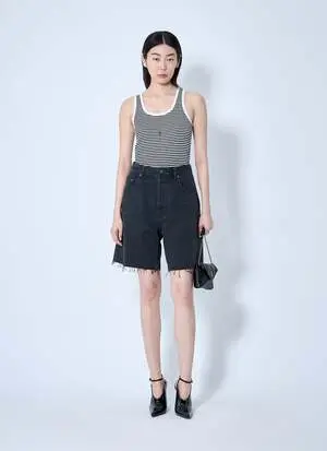 Saint Laurent Denim Shorts