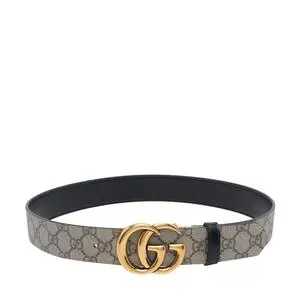 Gucci Gucci Women Gg Logo Belt Gray