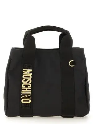 Moschino Bag With Logo - Black