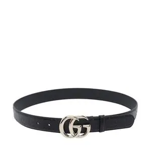 Gucci Gg Marmont Belt - Black
