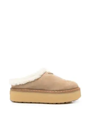 Prada Suede Leather Slippers - Multicolor