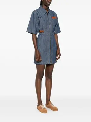 Fendi Denim Short Dress
