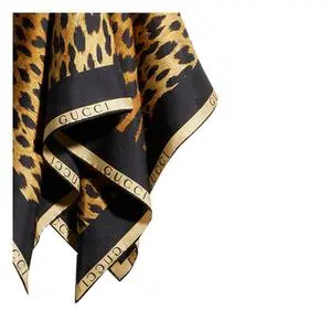 Gucci Printed Silk Twill Carre