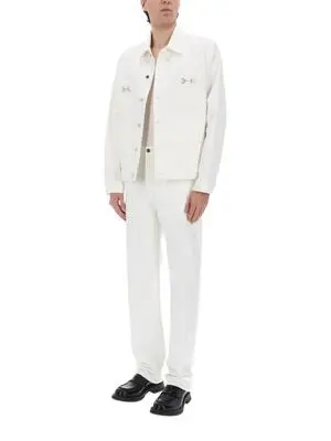 Gucci Giacca In Denim Con Morsetti