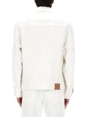 Gucci Giacca In Denim Con Morsetti