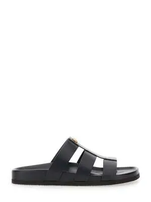 Valentino Garavani Leather Cage Sandals - Multicolor