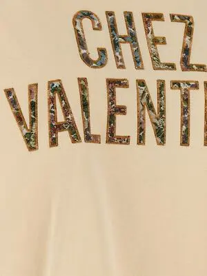 Valentino Garavani Embroidered T-shirt - Cream