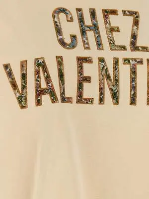 Valentino Garavani Embroidered T-shirt - Cream