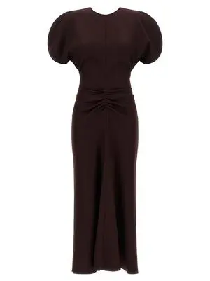 Victoria Beckham Bela Midi Dress - Multicolor