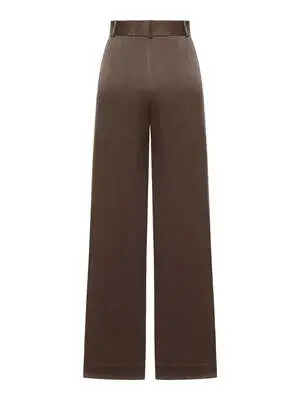 Zimmermann Wide Leg Seta Pantaloni - Multicolor