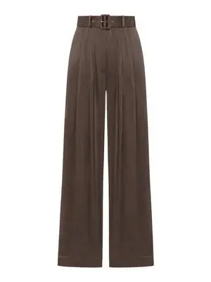 Zimmermann ZIMMERMANN Wide Leg Silk Trousers Multicolor