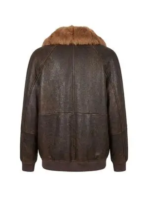 Brunello Cucinelli Leather Jacket - Multicolor