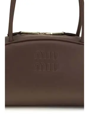 Miu Miu Beau Leather Shoulder Bag