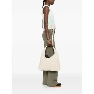Missoni Zigzag Pattern Tote Bag - Cream