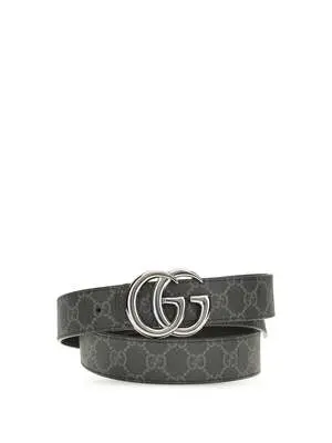 Gucci Reversible Gg Marmont Belt - Black